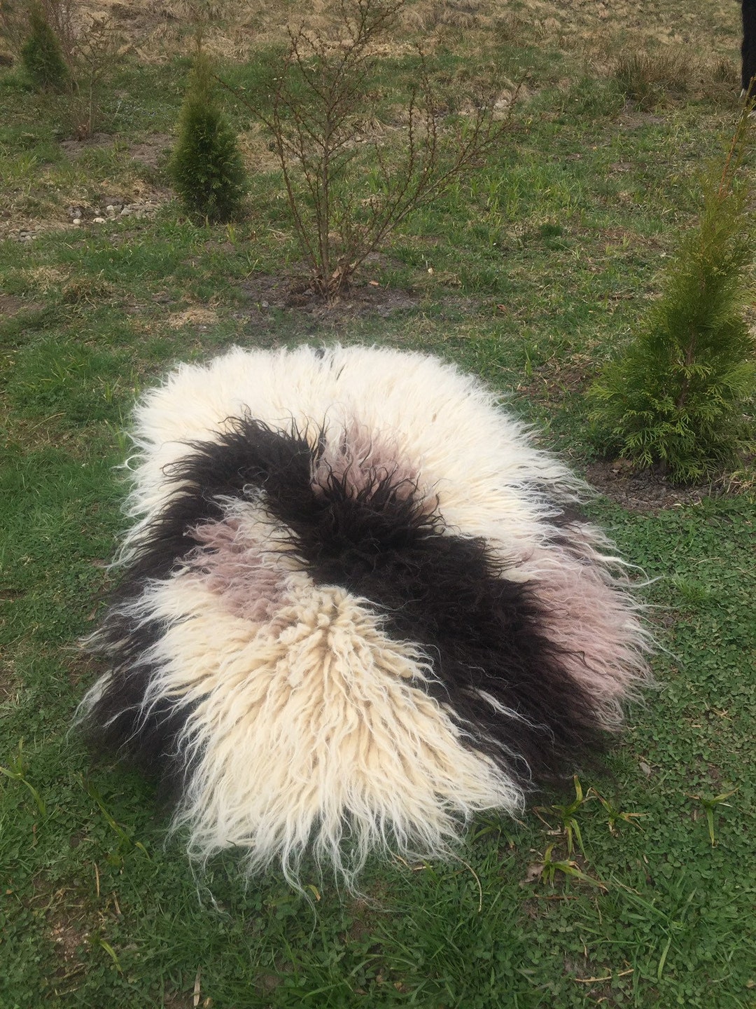 Fluffy Rug-fluffy Woven Cover/fireside Rug/wool Blanket Modern/woolen ...