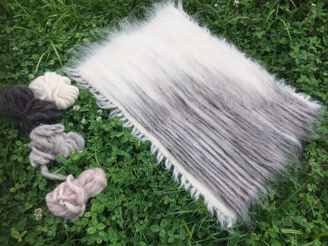 Rug Woolen felt beige carpet Cat bed-natural carpet-soft | Etsy