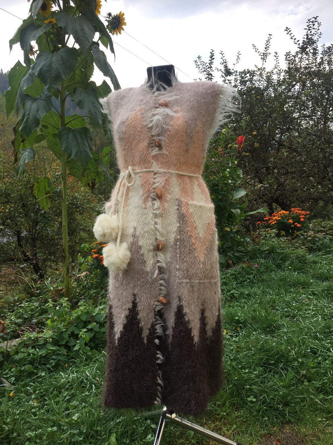 Made in Ukraine Soft Wool Cardigan-spring Warm Vest-woven Clothes ...