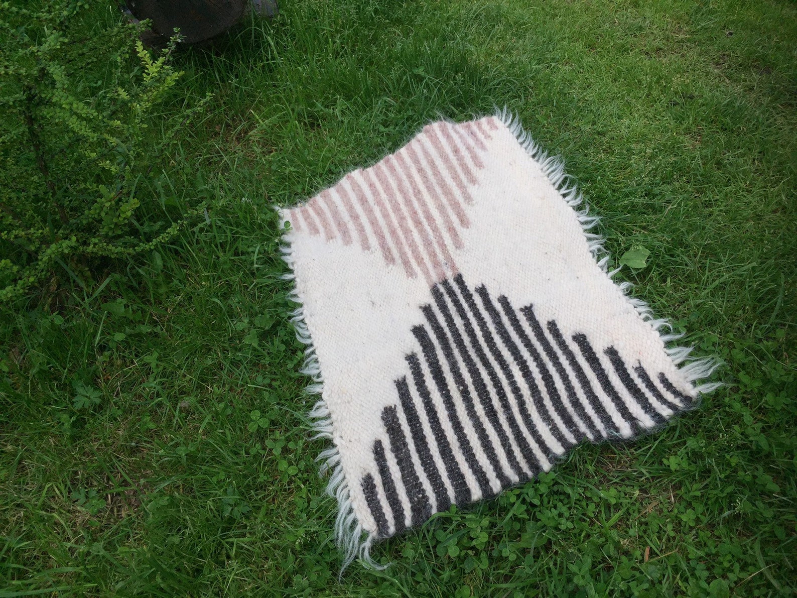 Little Wool Rug Throw Carpet Rug for Animals Natural Rug Beige - Etsy