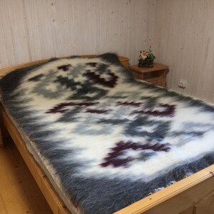 Handmade Wool Blanket From Ukraine - Hutsul Folk Rug - Etsy