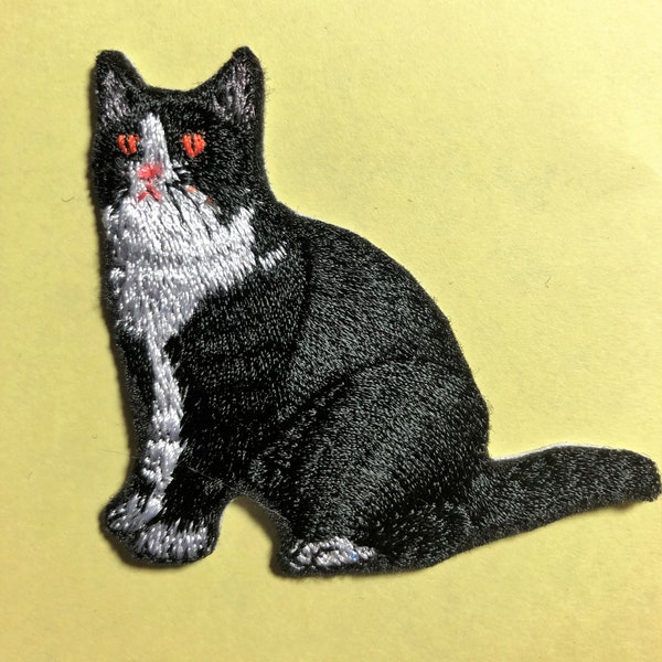 Black Cat Patch - Etsy