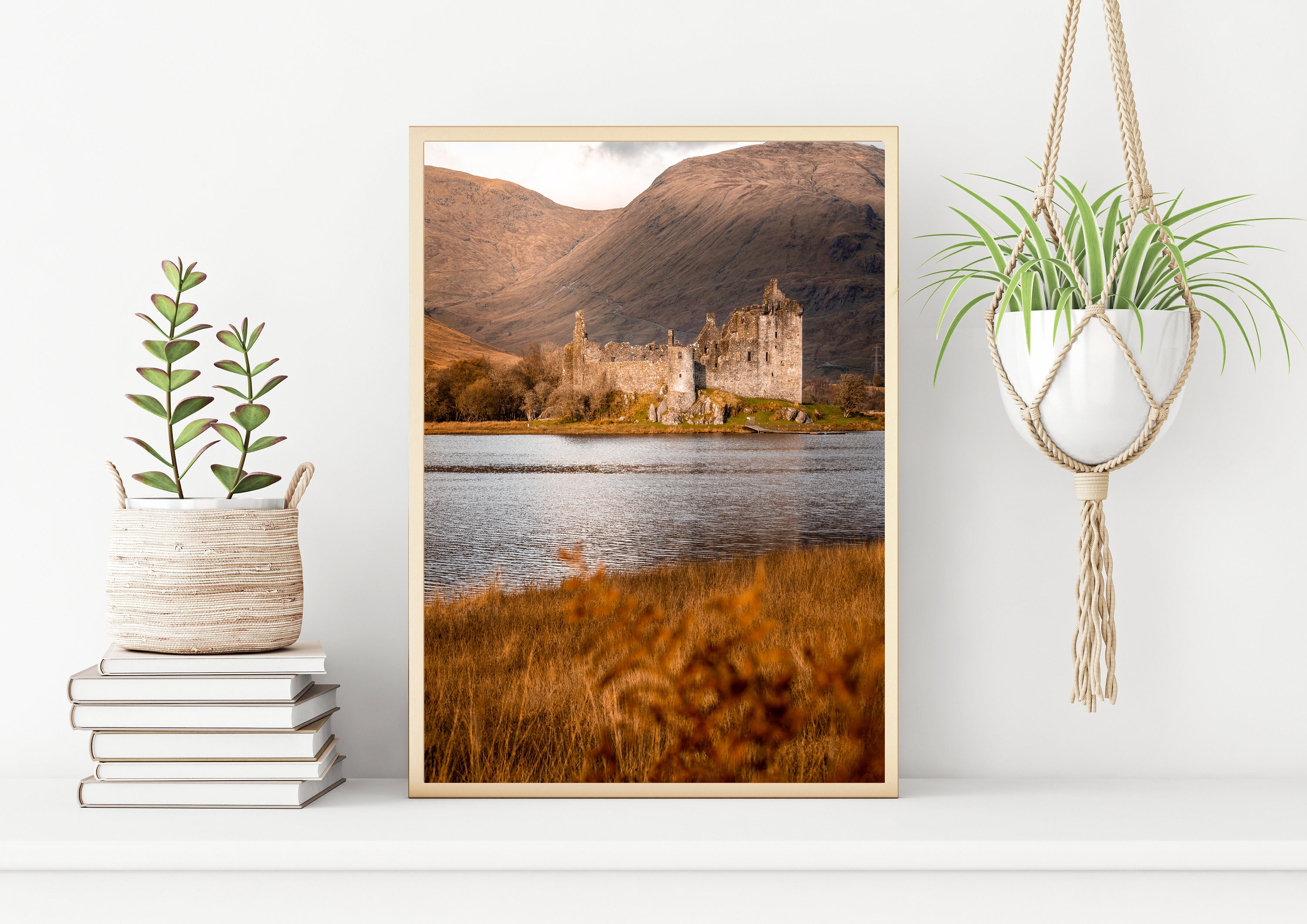 Scotland Landscape Print Scotland Photograph Glencoe Castle Scottish ...