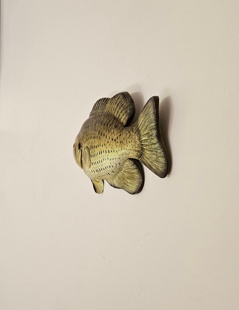 Composite Reproduction 9" Rock Bass Plaque - Etsy