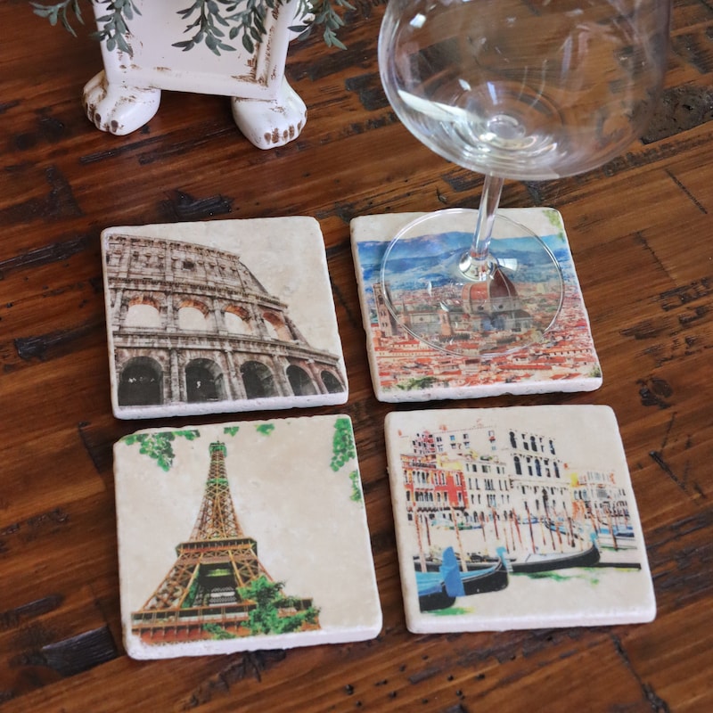 London Coasters - Etsy