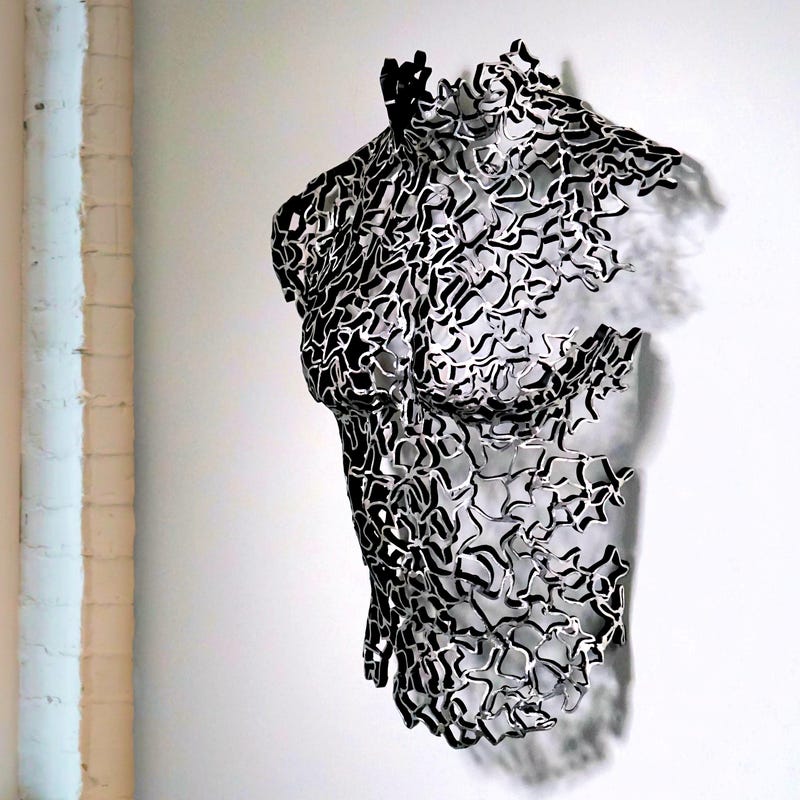 Black Male Wall Sculpture - Etsy