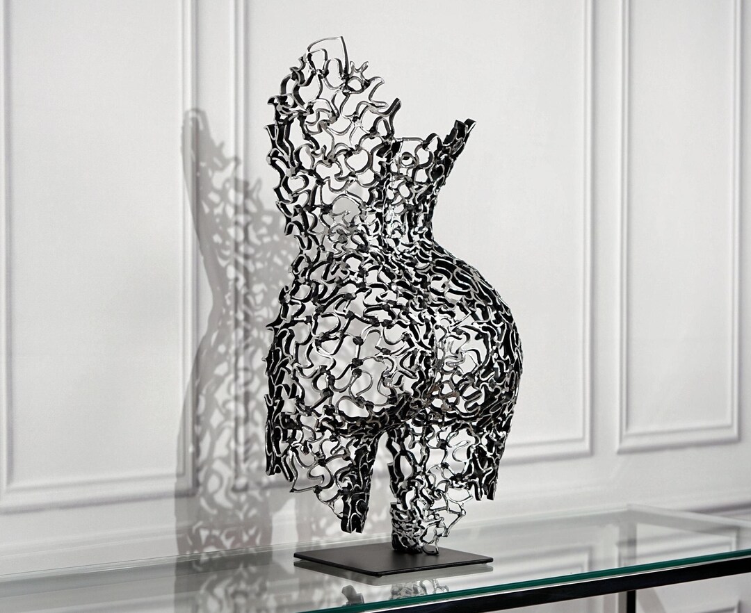 Lace Body Sculpture – Modern Abstract Female Torso Art - Etsy