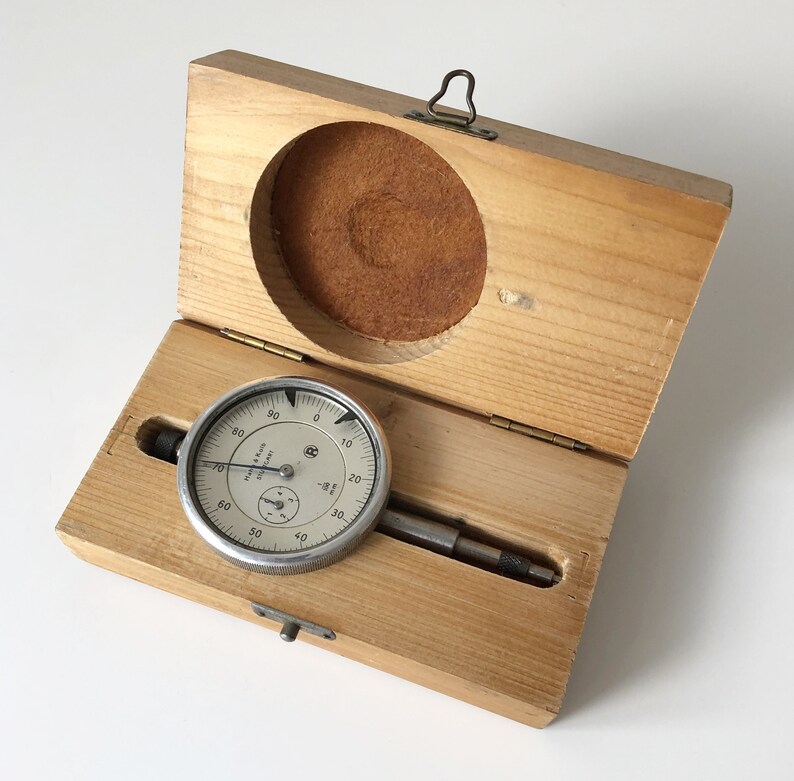 Vintage HAHN KOLB Stuttgart Dial Test Indicator 0.01mm - Etsy