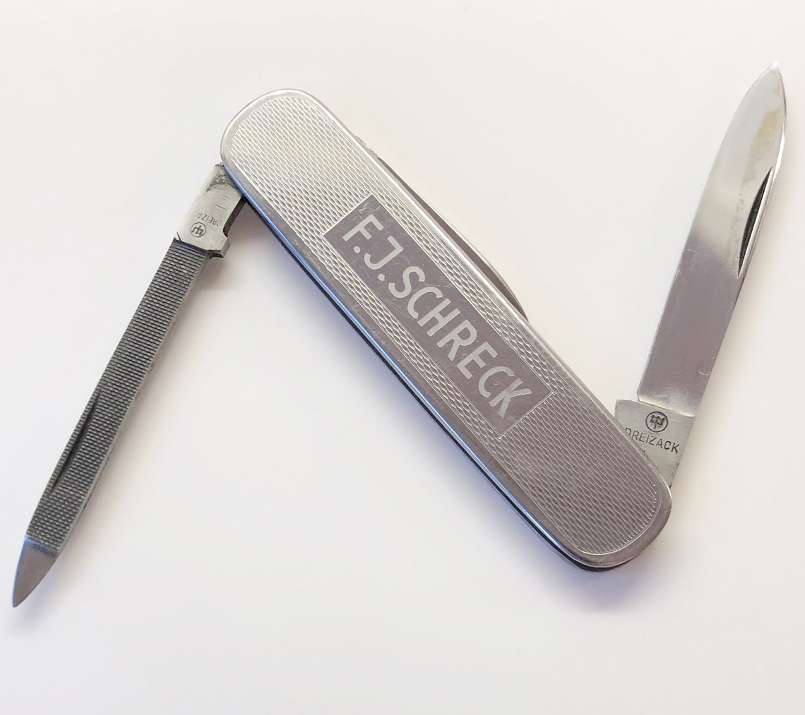 Vintage German Pocket Knife Solingen Folding Knife Perfect | Etsy