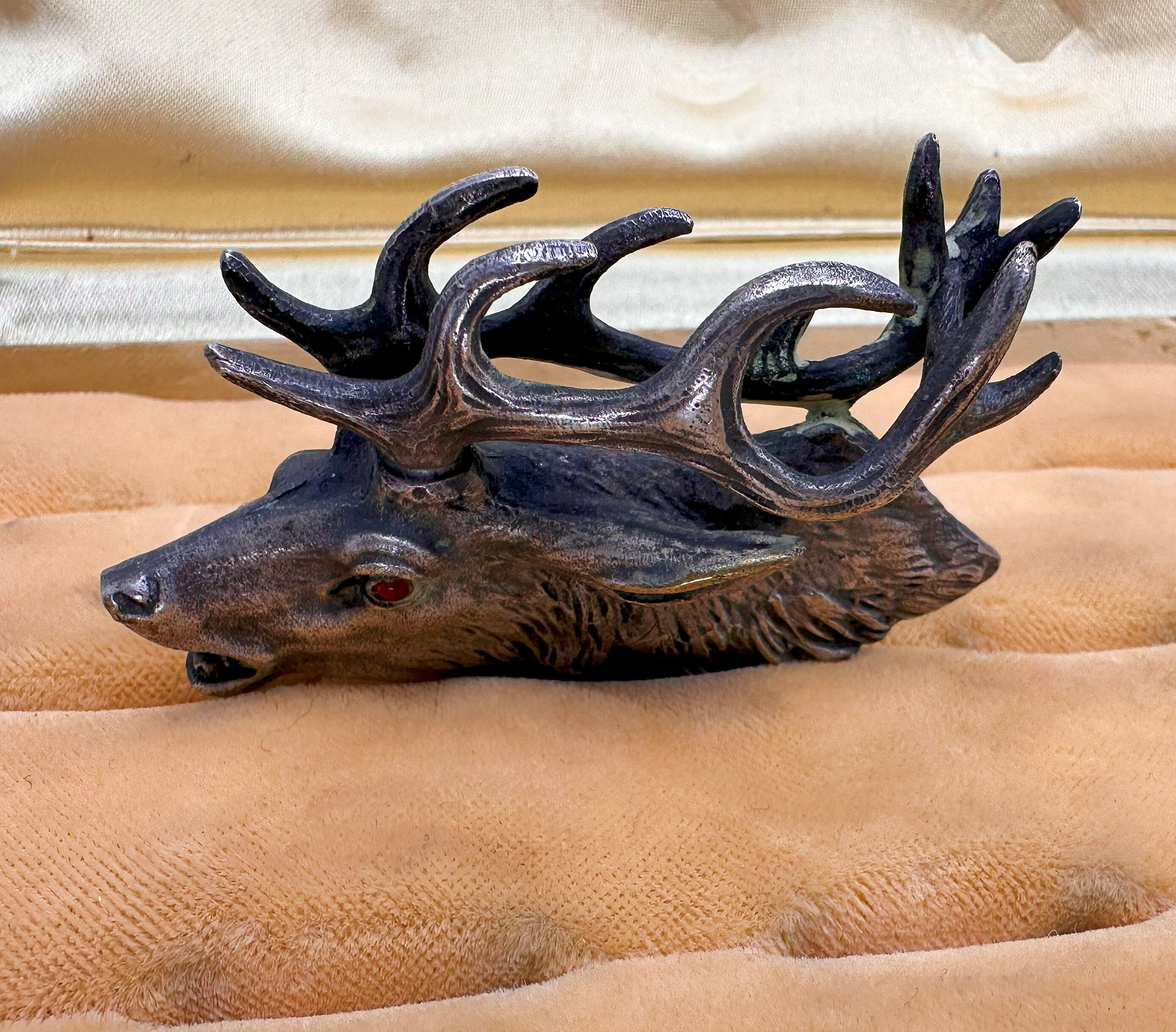 Antique Stag Brooch, German Hunting Brooch - Etsy
