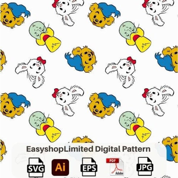 Seamless Pattern Svg - Etsy