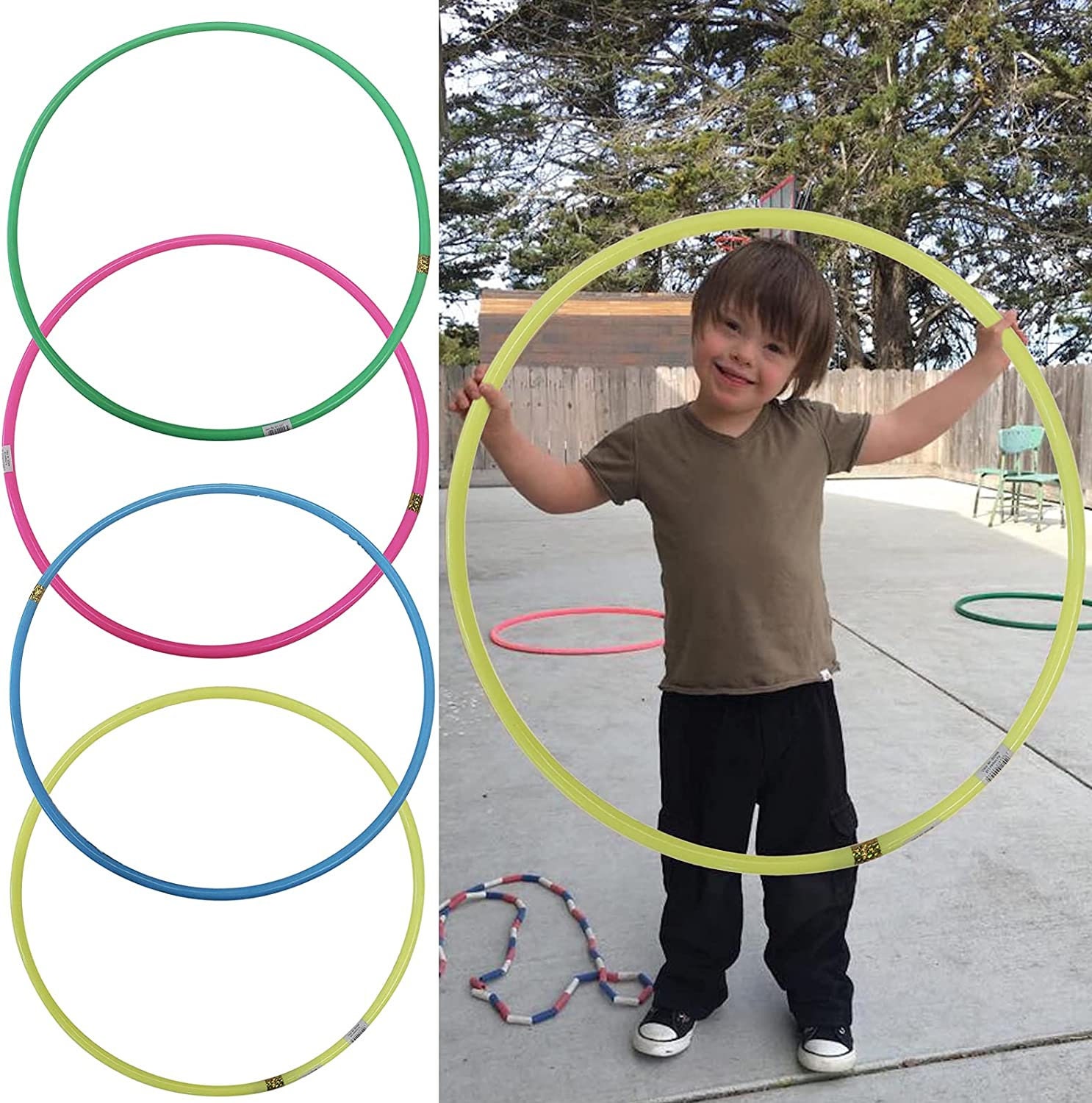 Children's Hula Hoop Best for Beginners, Multicolor With High Quality ...