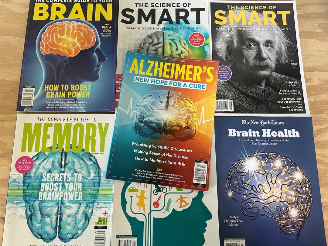 Brain, Memory Alzheimers Smart Magazine Combo Power of Memory Brain ...