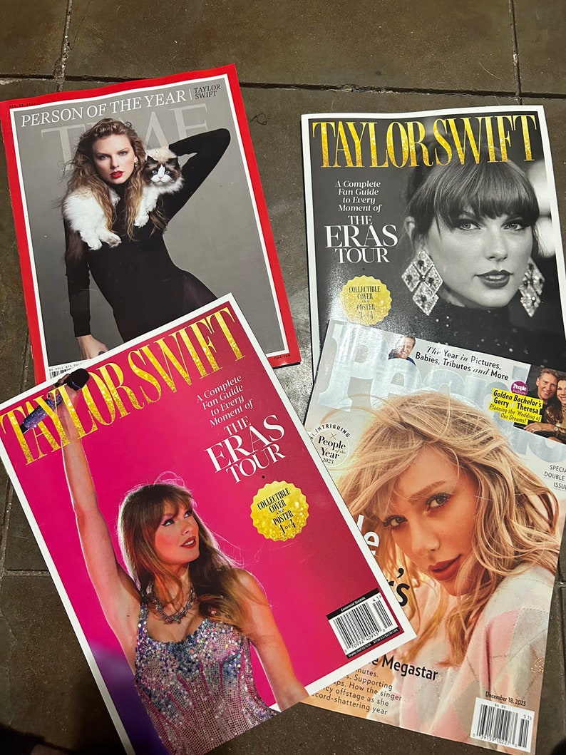 Taylor Swift Combo Magazine Christmas Gift People Time New - Etsy