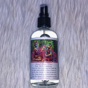 Sacred Rose Water Spray Face Toner Mist Facial Care Rose Essence - Etsy