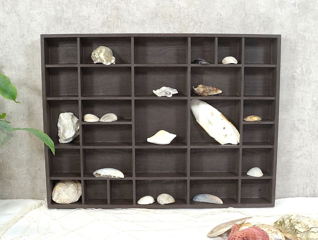 Old Type Case Sorting Box Made of Wood 29 Compartments - Etsy