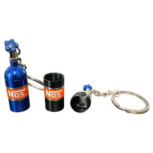 Aluminum Portion Control - Mini NOS Tank Keychain - Nitrous Oxide - for ...