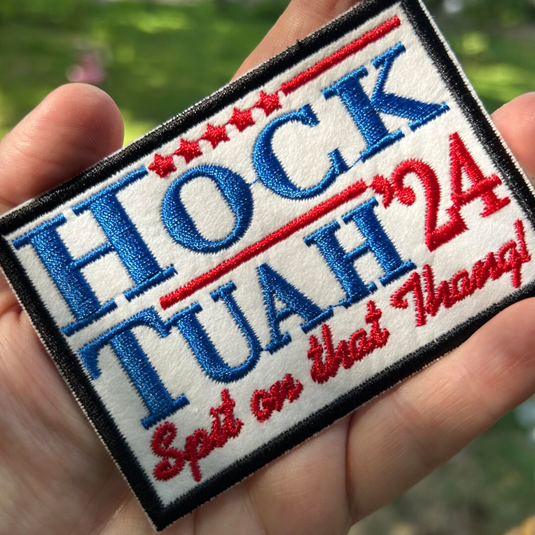 Hock Tuah Spit on That Thang Hat Bar Patch With Glue Backing, Cute ...