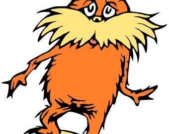 Lorax svg | Etsy