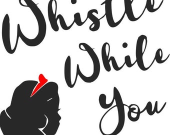 Whistle while | Etsy