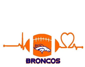 Denver broncos svg | Etsy