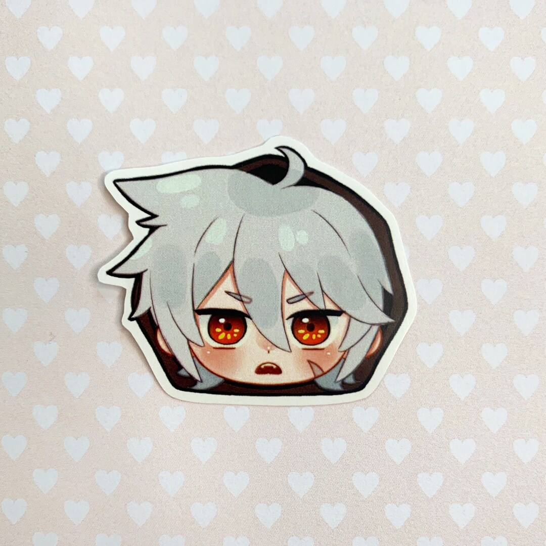 Razor Chibi Matte Vinyl Sticker Genshin Impact - Etsy