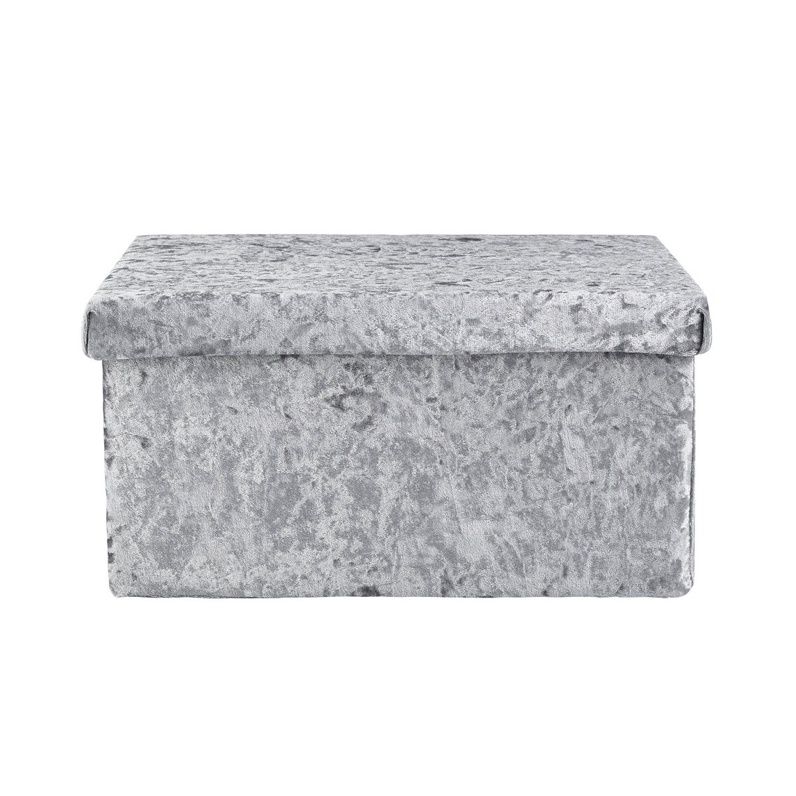 Set of 3 Velvet Storage Boxes Grey Blush Pink Orche | Etsy