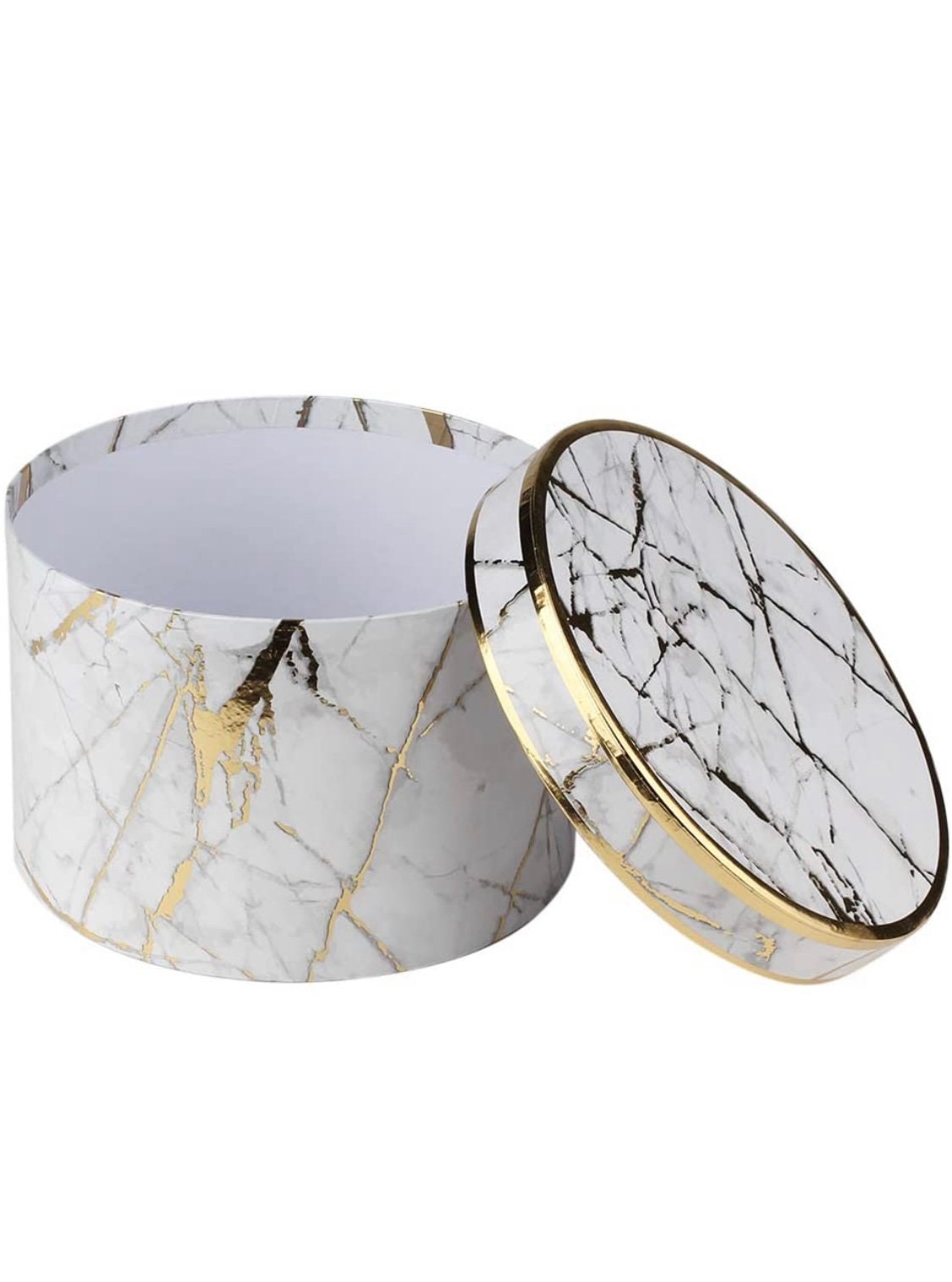 A Stunning Set of 4 Gold Marble Effect Boxes Set of 4 - Etsy