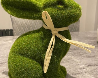 Flocked Easter Bunny | Etsy