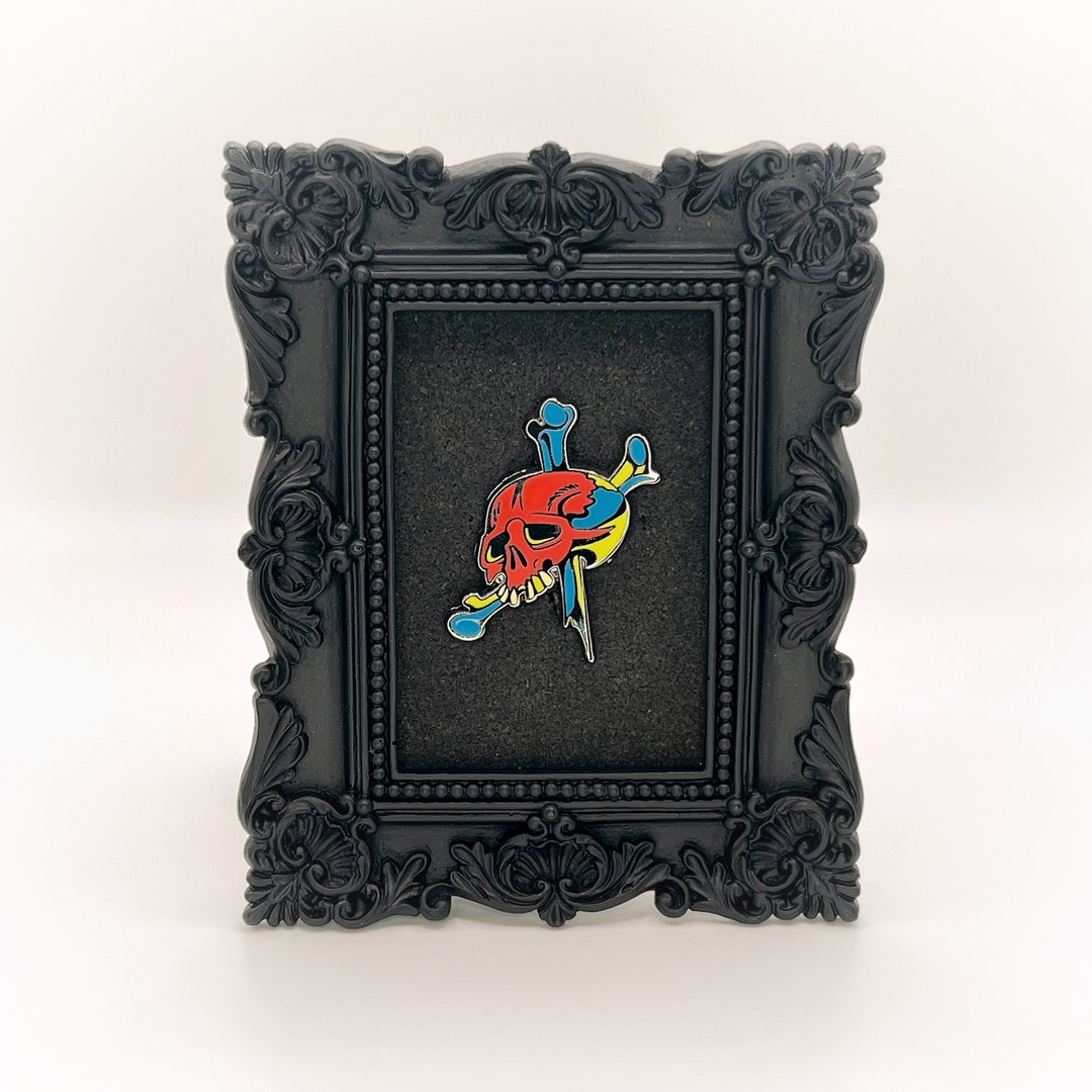 Signature Tattoo Series - Issac Coombs - Skull Enamel Pin American ...