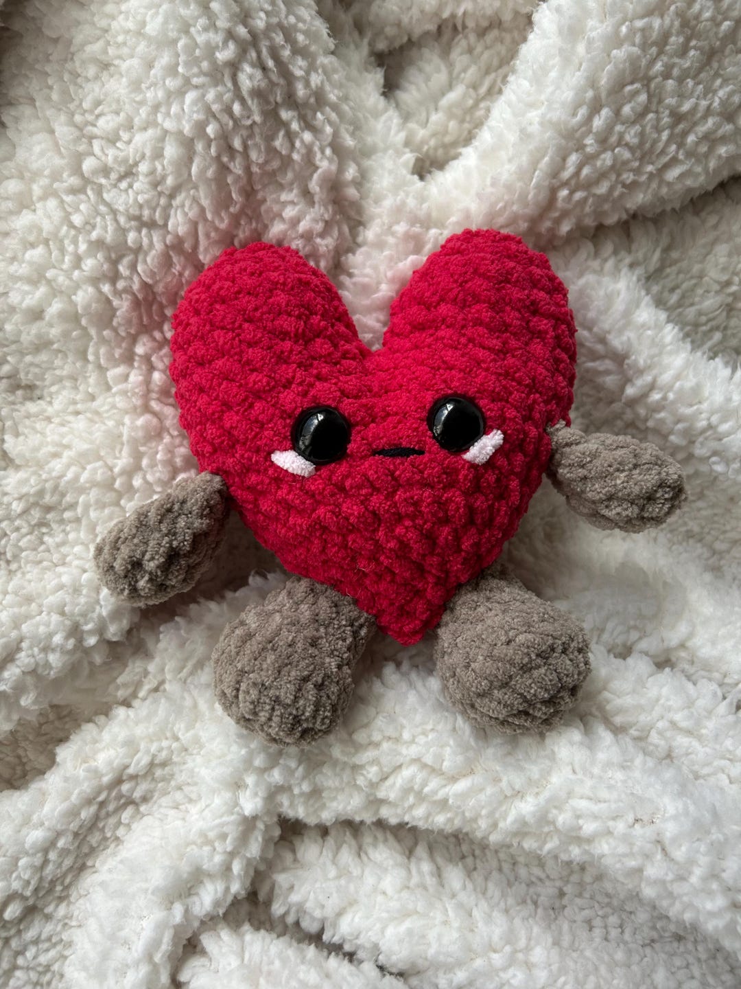 Heart Buddy Crochet Pattern - Etsy