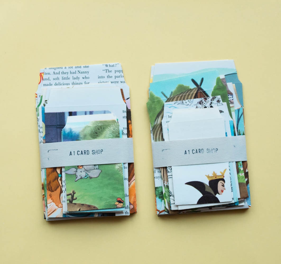 Mystery Disney Envelopes, Disney Theme Envelopes, Disney Stationary - Etsy