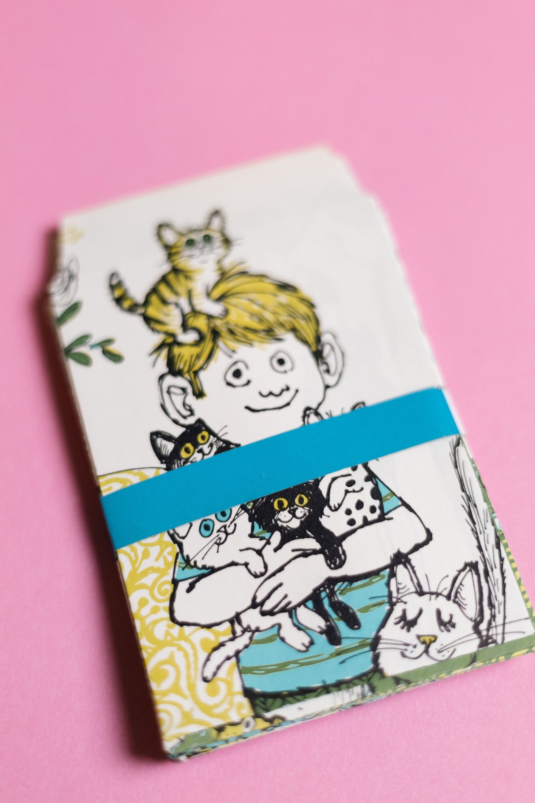 One Kitten for Kim Envelopes, Cat Envelopes, Pet Ephemera, Scrapbooking ...