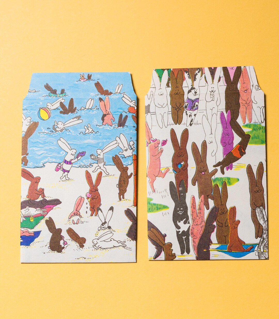 Bunches and Bunches of Bunnies-inspired Envelopes, Junk Journal Inserts ...