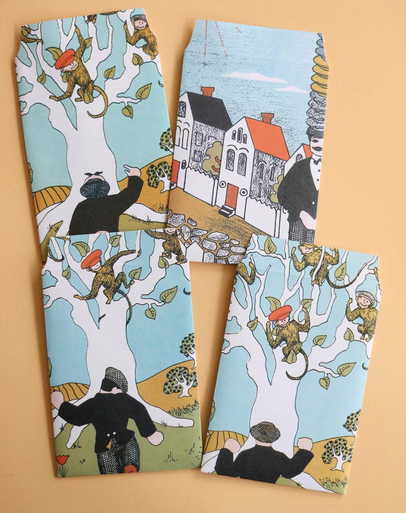 Classic Children’s Storybook Envelopes | 11 Medium Handmade Envelopes ...