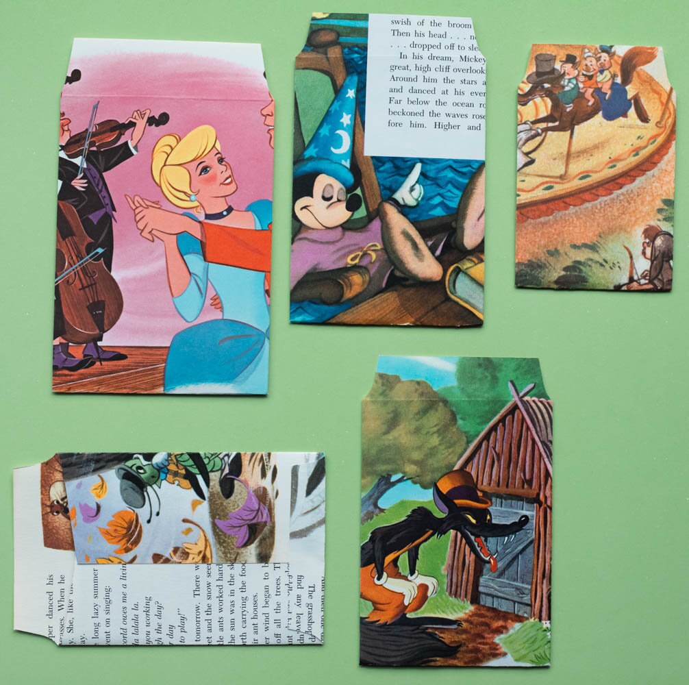 Mystery Disney Envelopes, Disney Theme Envelopes, Disney Stationary - Etsy