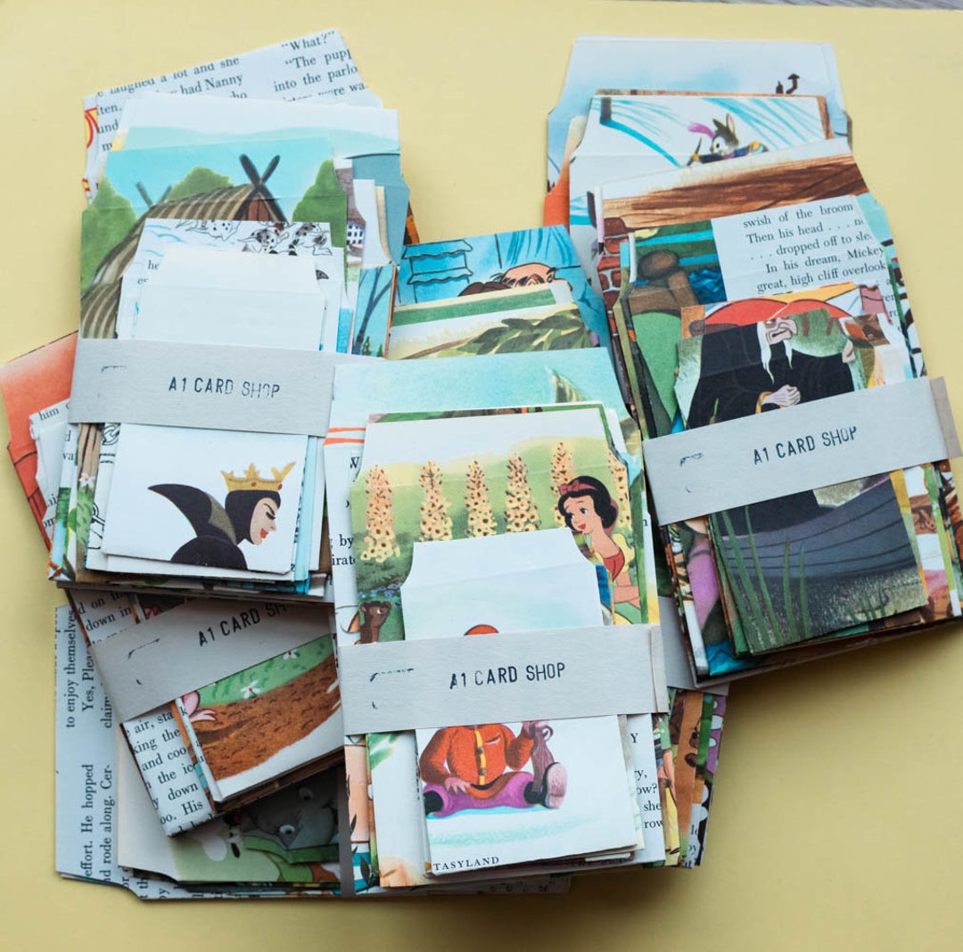 Mystery Disney Envelopes, Disney Theme Envelopes, Disney Stationary - Etsy