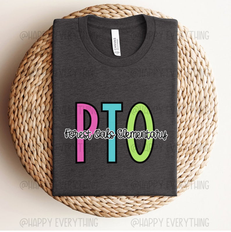Custom PTO School Spirit, PNG File, Digital Download - Etsy