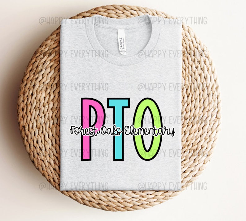 Custom PTO School Spirit, PNG File, Digital Download - Etsy