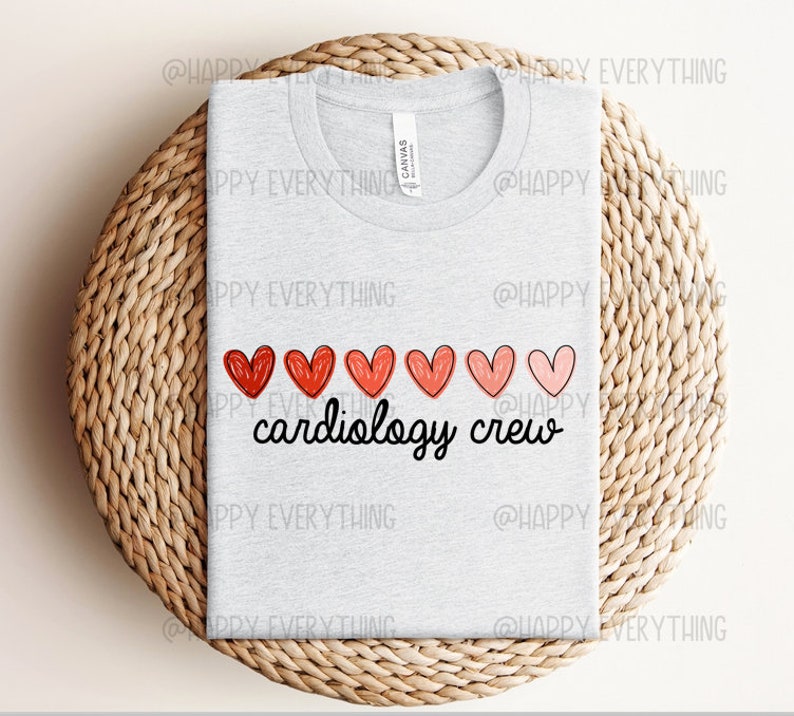 Cardiology Crew Scribble Hearts PNG File, Digital Download - Etsy