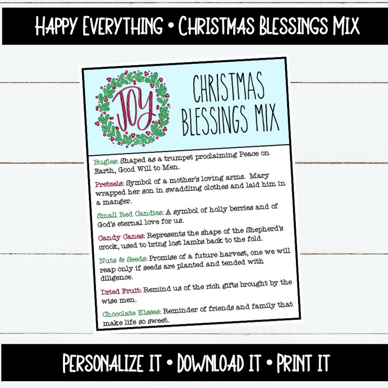 Christmas Blessings - Etsy