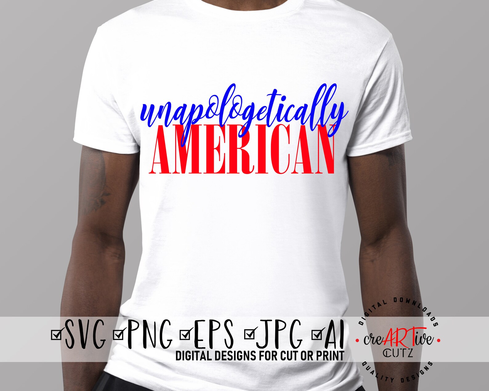 Unapologetically American SVG 4th of July SVG Patriotic - Etsy