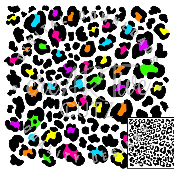 Cheetah Vector - Etsy