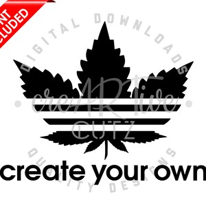 Cannabis SVG, Marijuana DXF, Weed, Cut File, PNG, Vector, Printable - Etsy