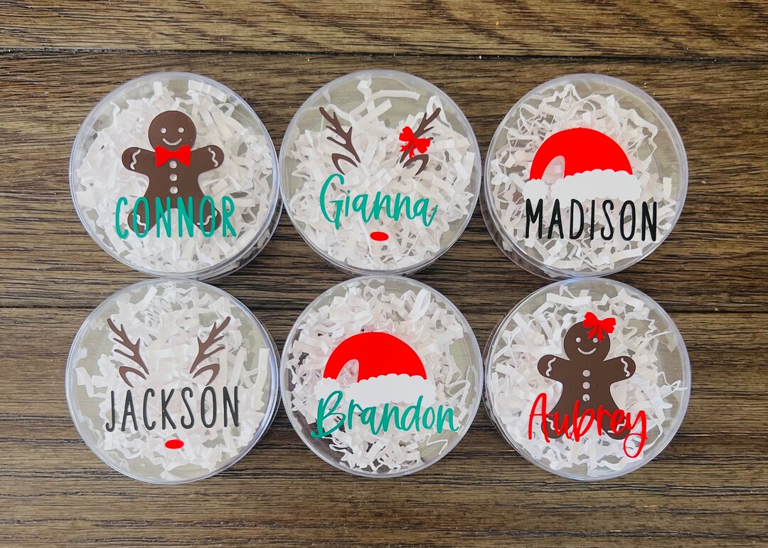 Christmas Treat Bags, Christmas Goodie Bags, Personalized Christmas ...