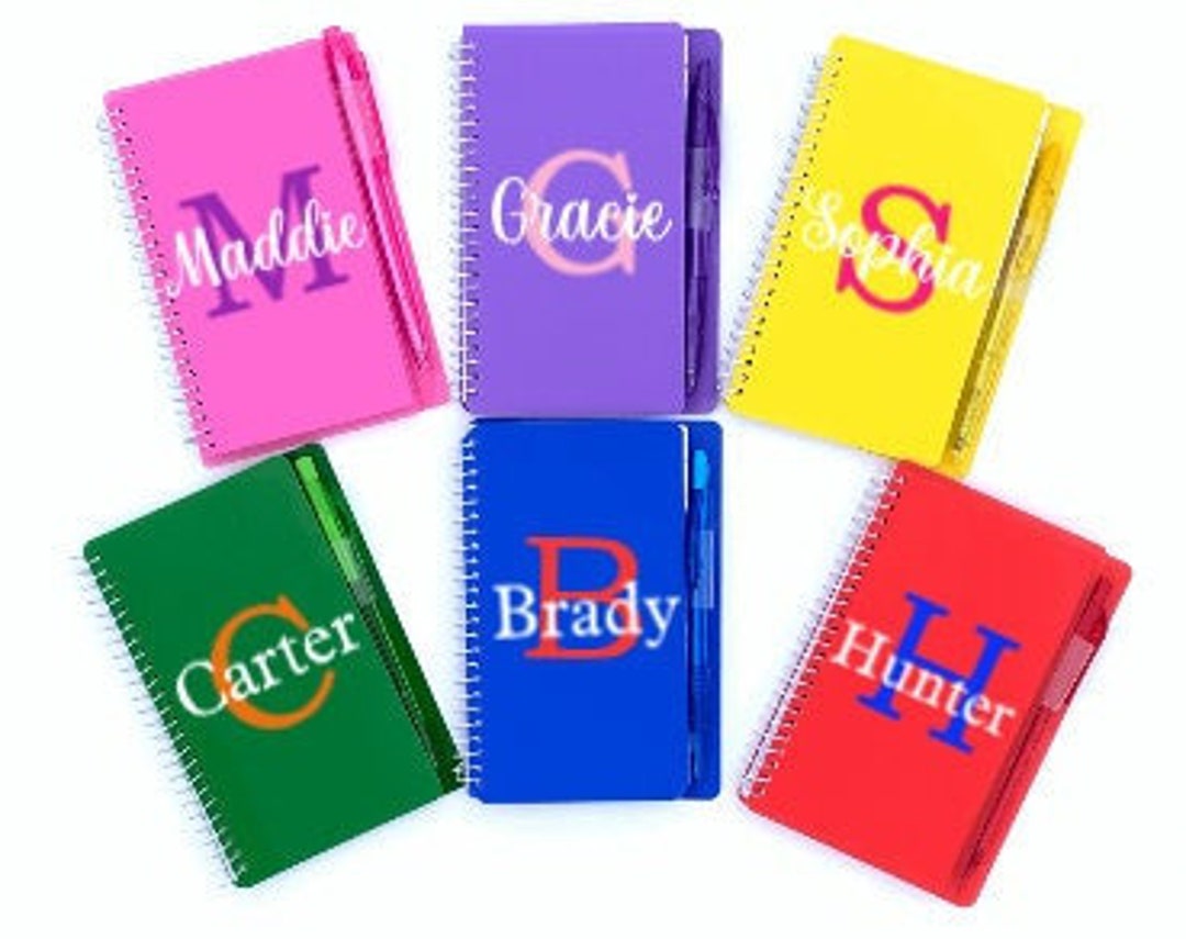 Personalized Notebooks for Kids, Party Favors for Kids Birthday Parties ...