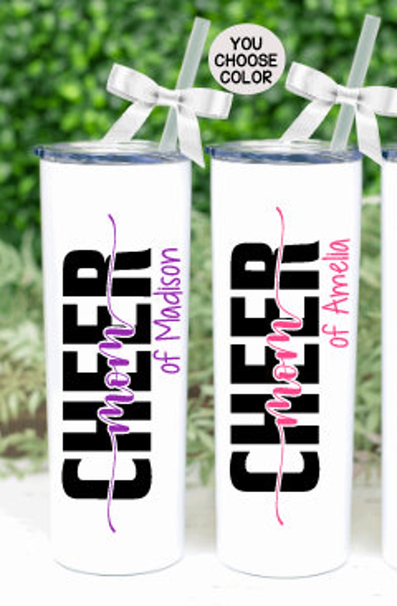 Cheer Mom Tumbler Personalized Cheer Mom Gifts Cheer Mom - Etsy