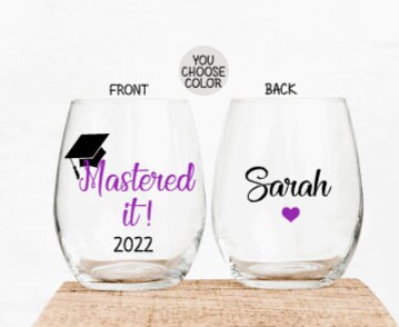 Masters Degree Graduation Gift Personalized Gift for Masters - Etsy