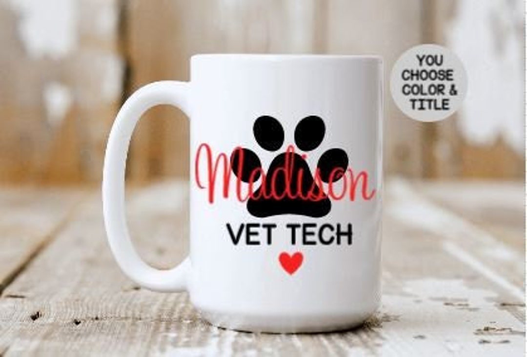 Vet Tech Gift, Gift for Vet Tech, Vet Tech Week, Vet Tech Wine Glass ...