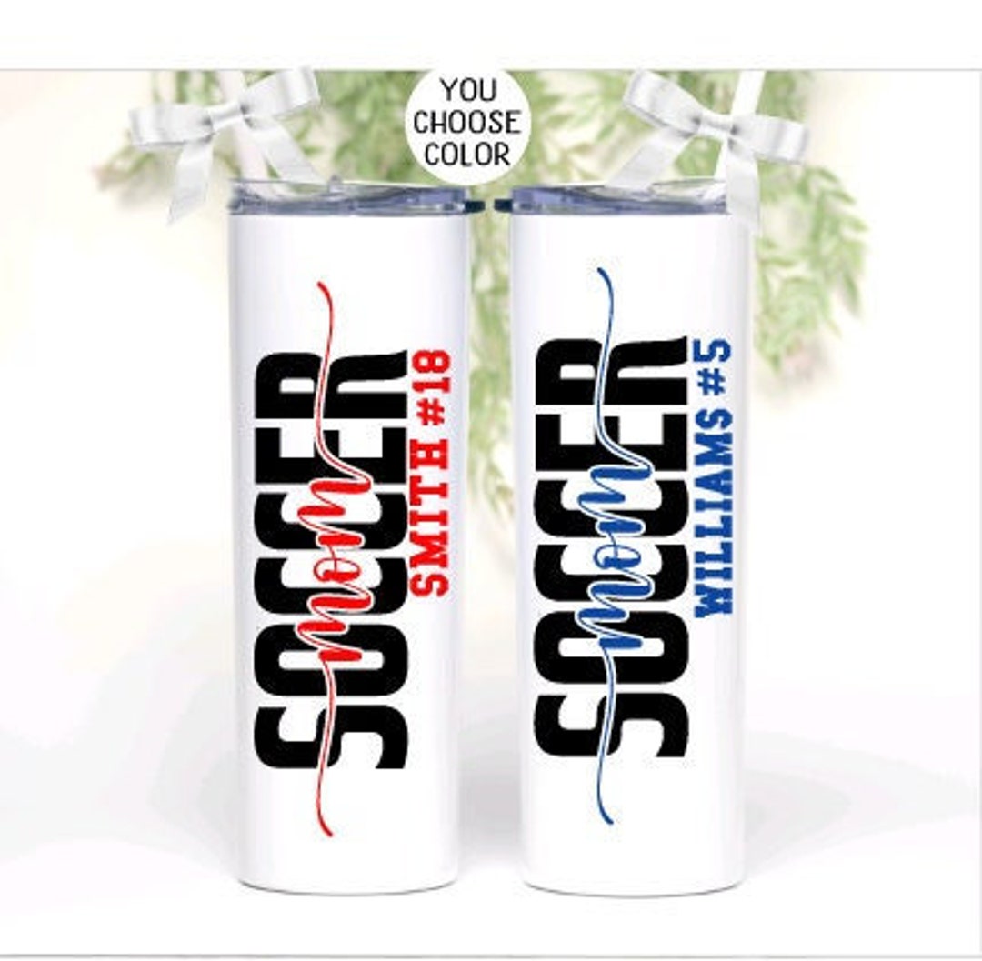 Soccer Mom Tumbler, Personalized Soccer Mom Gifts, Soccer Mom Cup ...